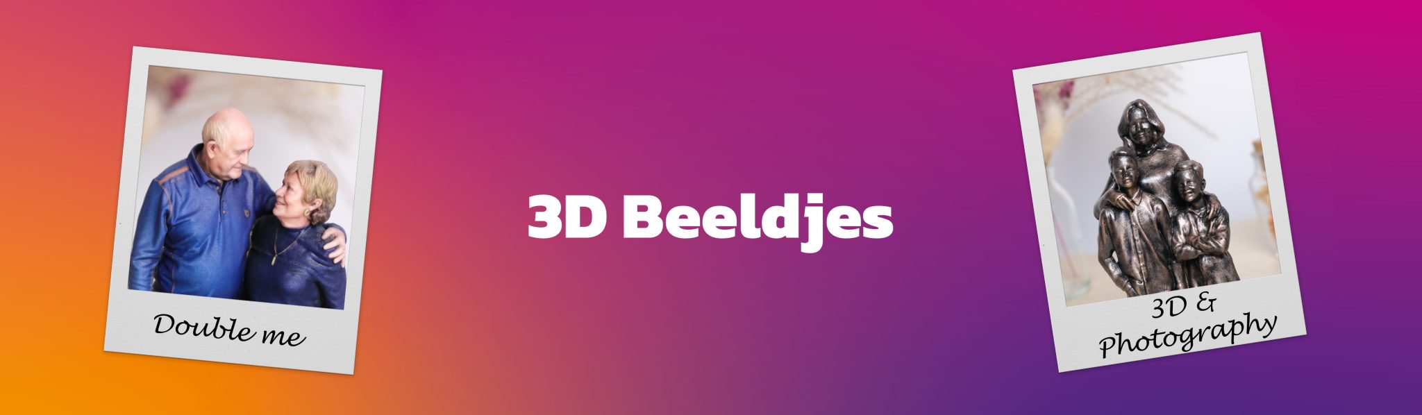 3D beeldje van jezelf of je gezin laten maken - DoubleMe3d